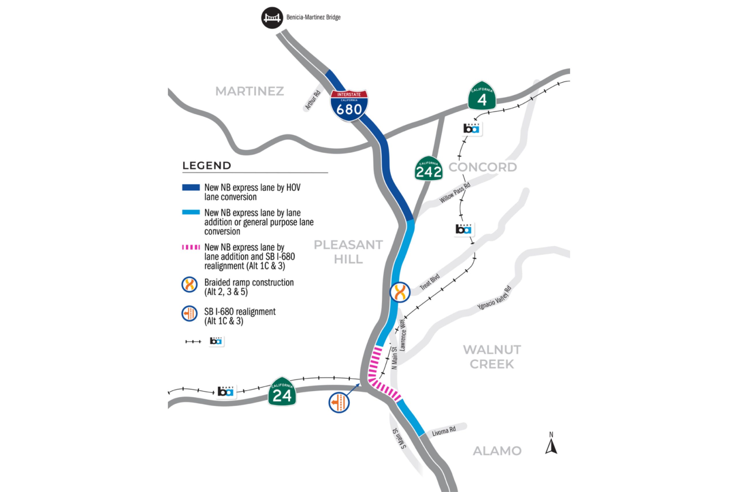 County seeks public input on proposed new I-680 toll lane - Danville ...