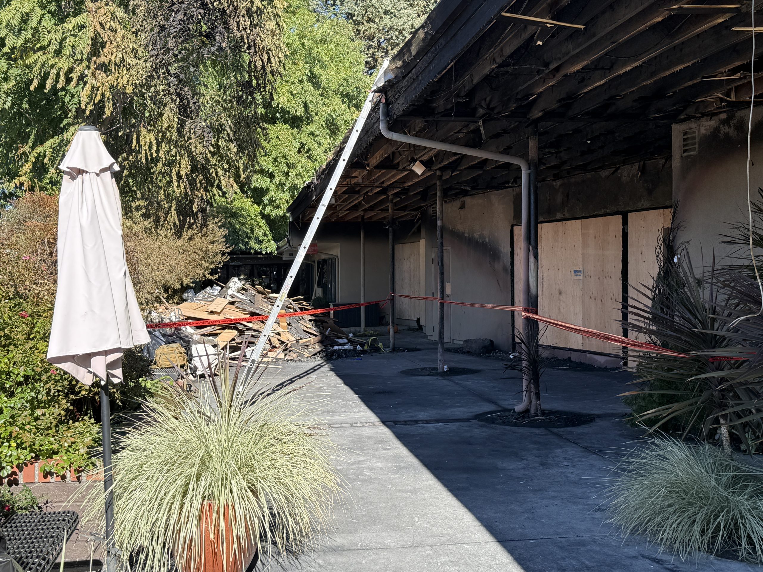 Businesses shut down after fire damages building in downtown Danville ...